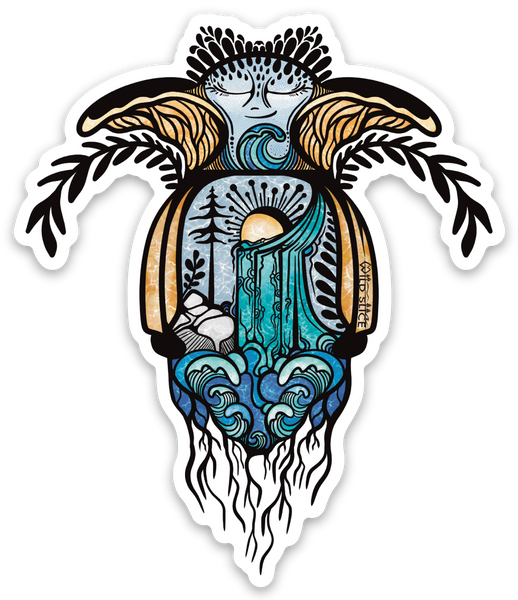 Water Rootling 3” vinyl sticker – WildSlice