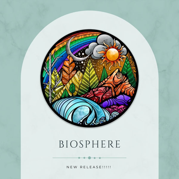 NEW Biosphere sticker! 4” vinyl weatherproof and dishwasher safe ...